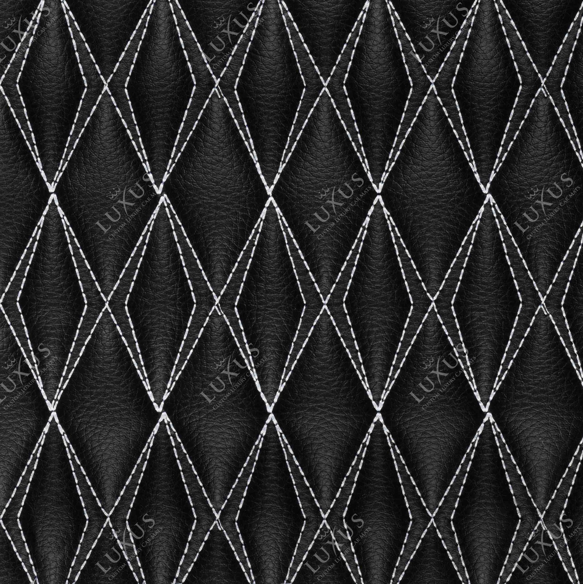 Sample | Twin-Diamond Series | Black & White Stitching
